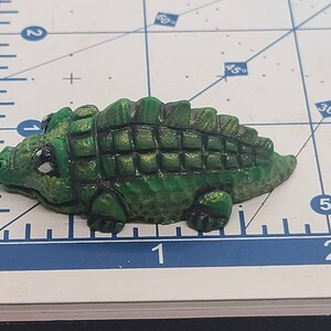 Crocodile Soap Mold Alligator Mini Mold Crocodile Silicone Mold ...