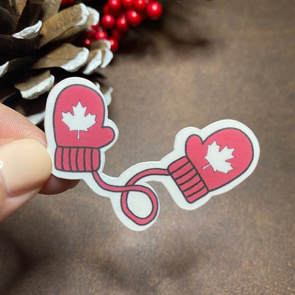 Mitten Sticker - Etsy