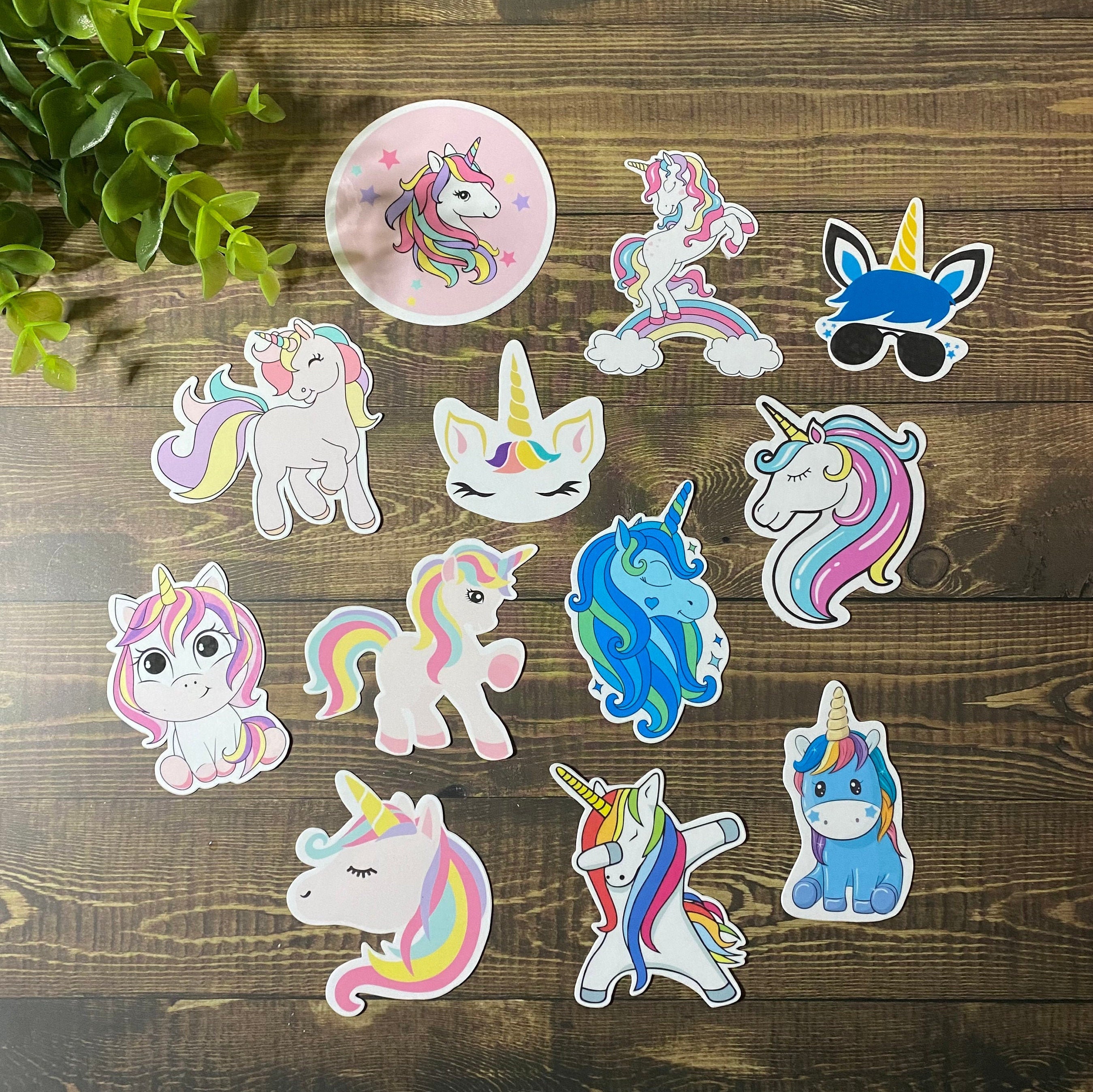 Unicorn Sticker Pack / Boy Unicorn / Girl Unicorn / Party | Etsy