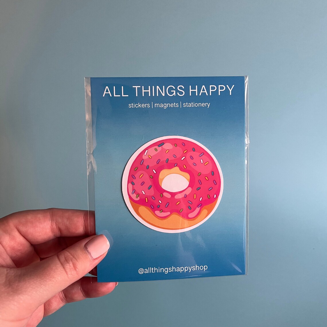 Donut Sticker / Simpson's Donut Sticker / International Donut Day ...