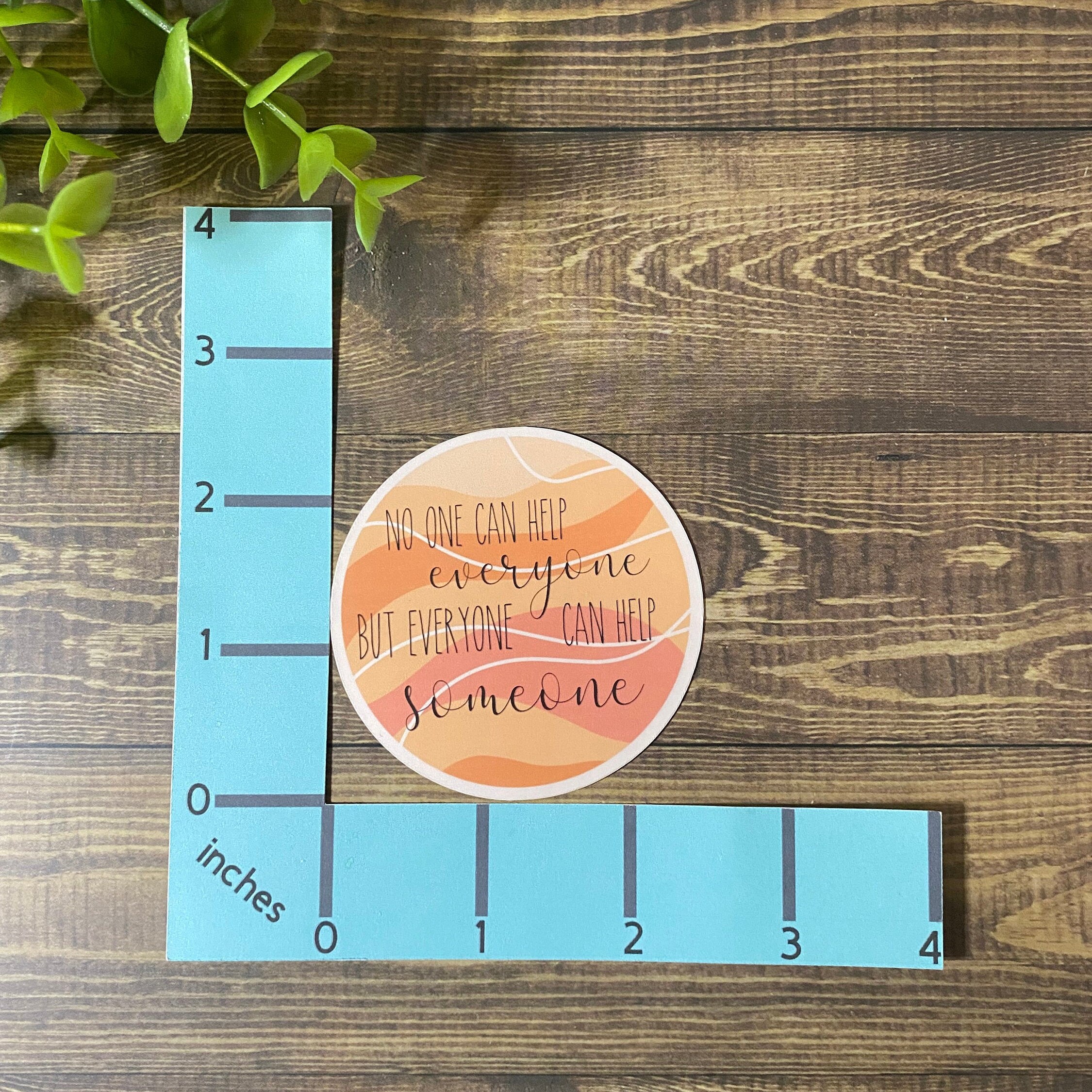 No one can help everyone but everyone can help someone | Etsy