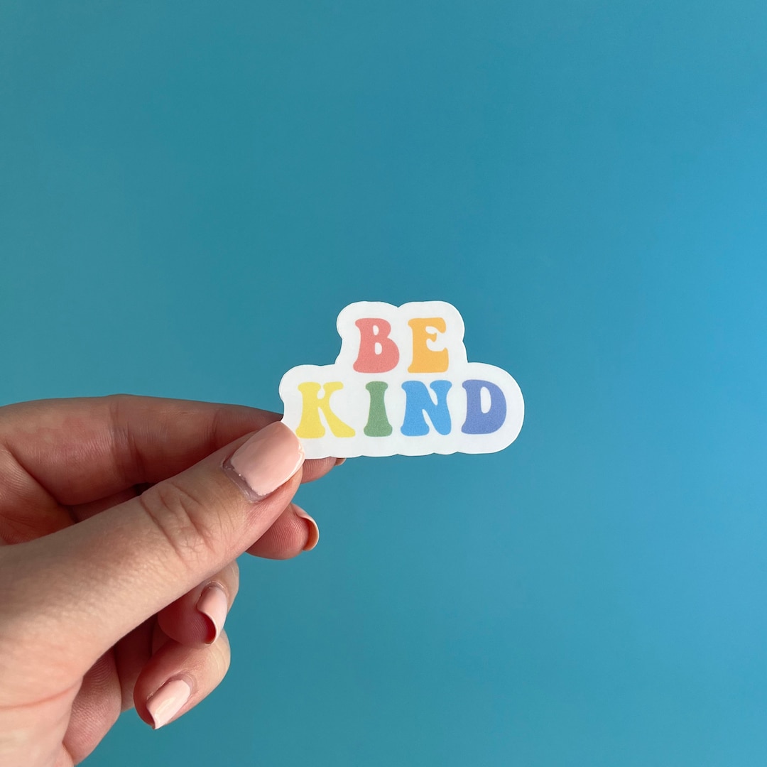 Be Kind Sticker - Etsy