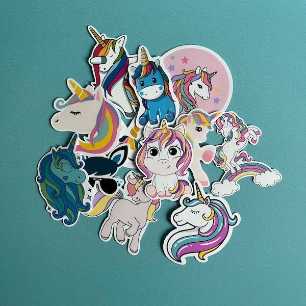 Unicorn Sticker - Etsy