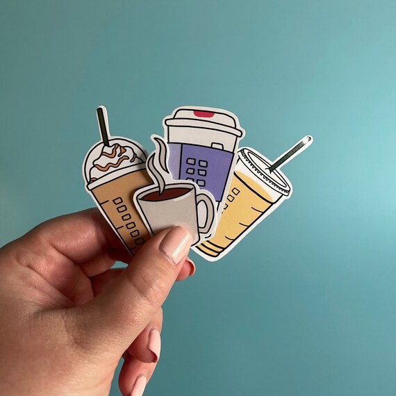 Coffee Sticker Pack - Etsy