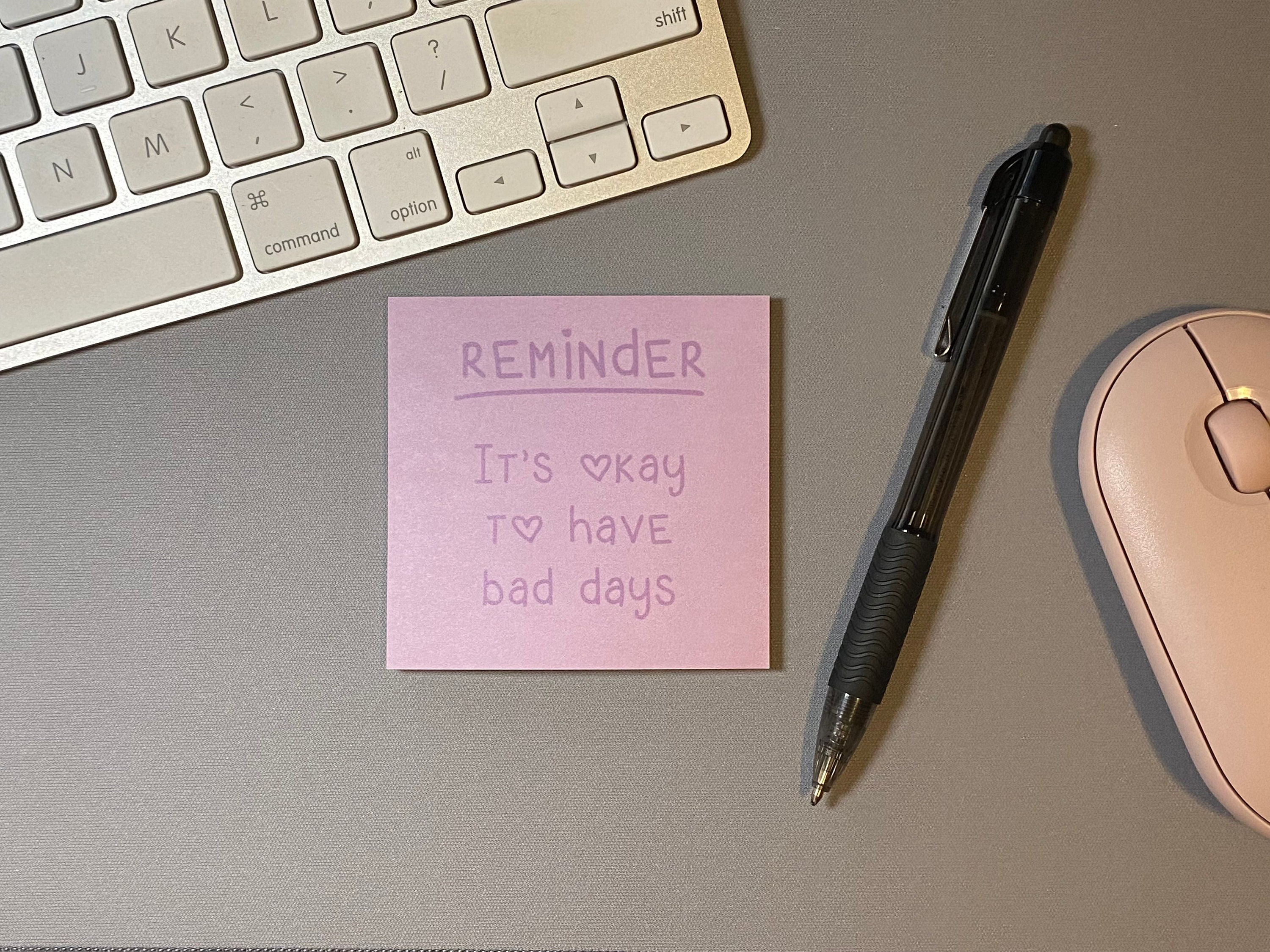 Mental Health Reminder Sticky Notes | Notepads | Colourful Sticky Notes ...