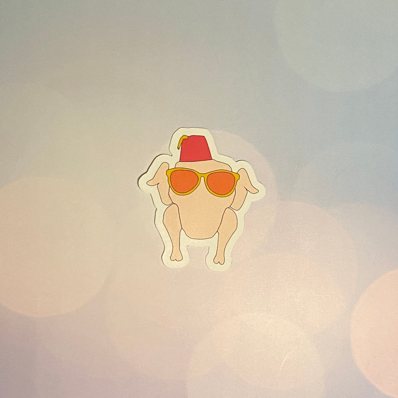 Friends Themed Sticker Pack Friends Tv Show Pivot Sticker - Etsy