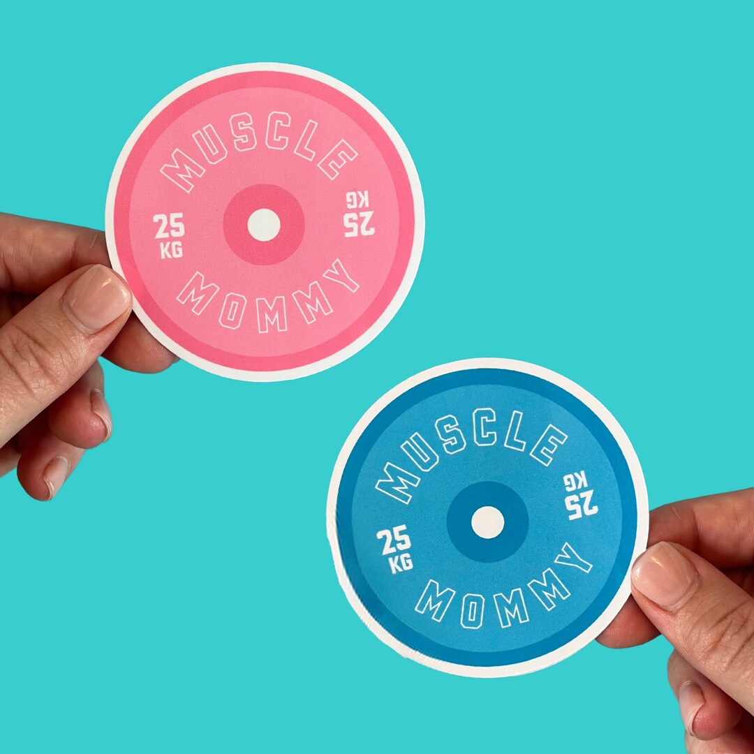 Muscle Mommy Sticker - Etsy