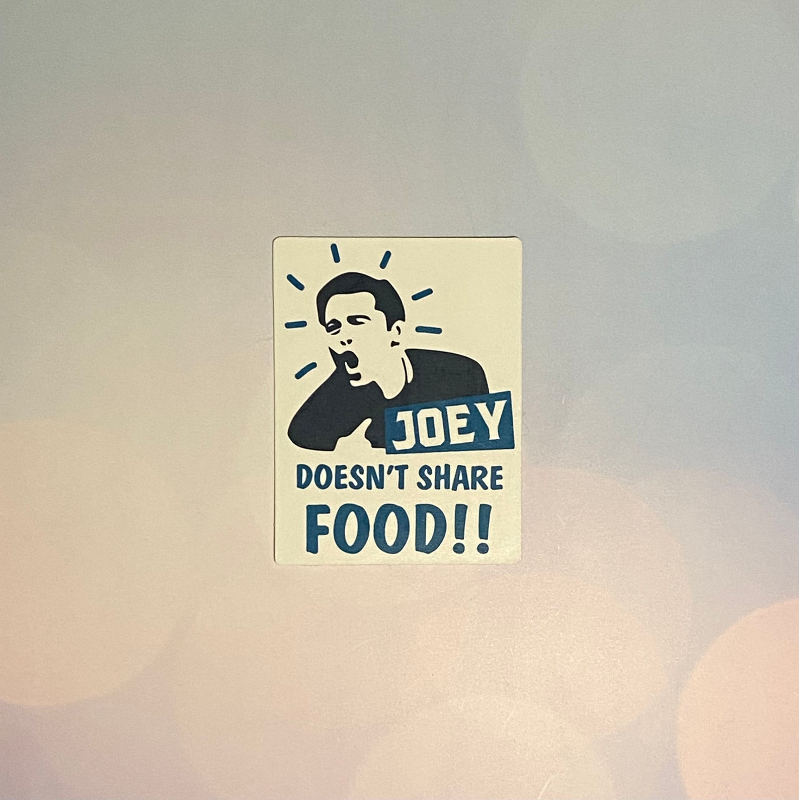 Friends Themed Sticker Pack Friends Tv Show Pivot Sticker - Etsy