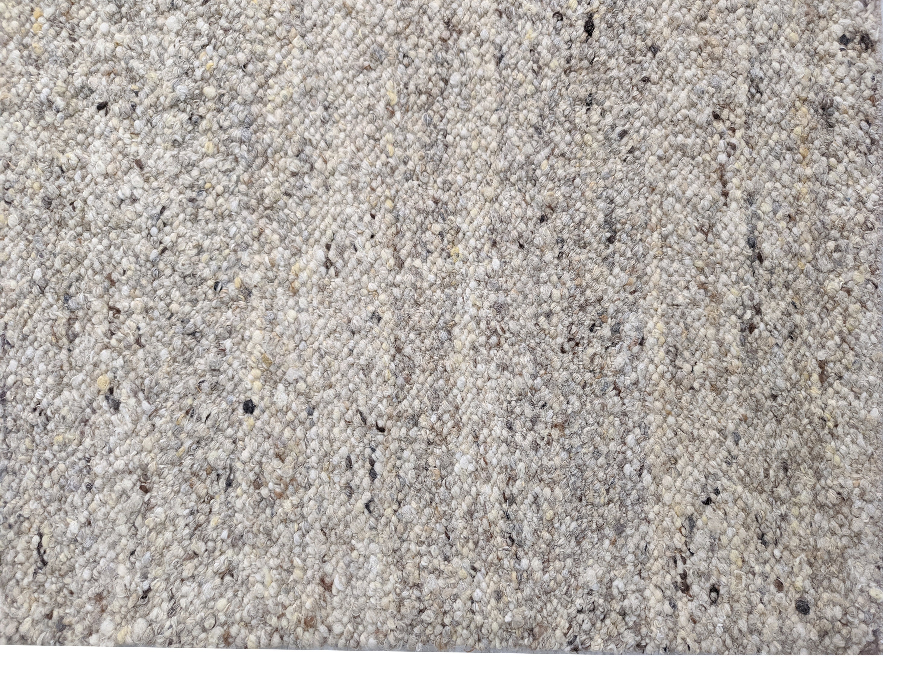 Gray Natural Raw Wool Flatweave Hand-knotted Rug - Etsy