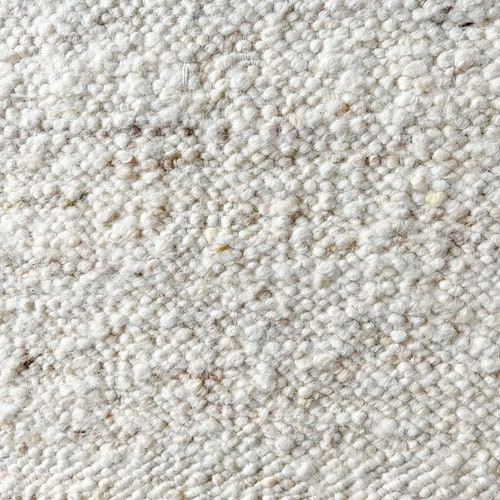 Natural Raw Wool Flatweave Hand-knotted Rug - Etsy