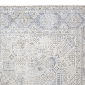 8X10 Joshaghan Ivory Transitional Handmade Wool Area Rug Oriental ...