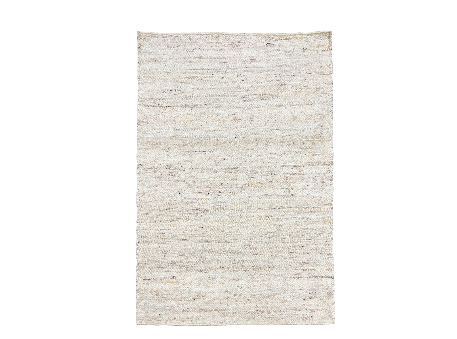 Natural Raw Wool Flatweave Hand-knotted Rug - Etsy