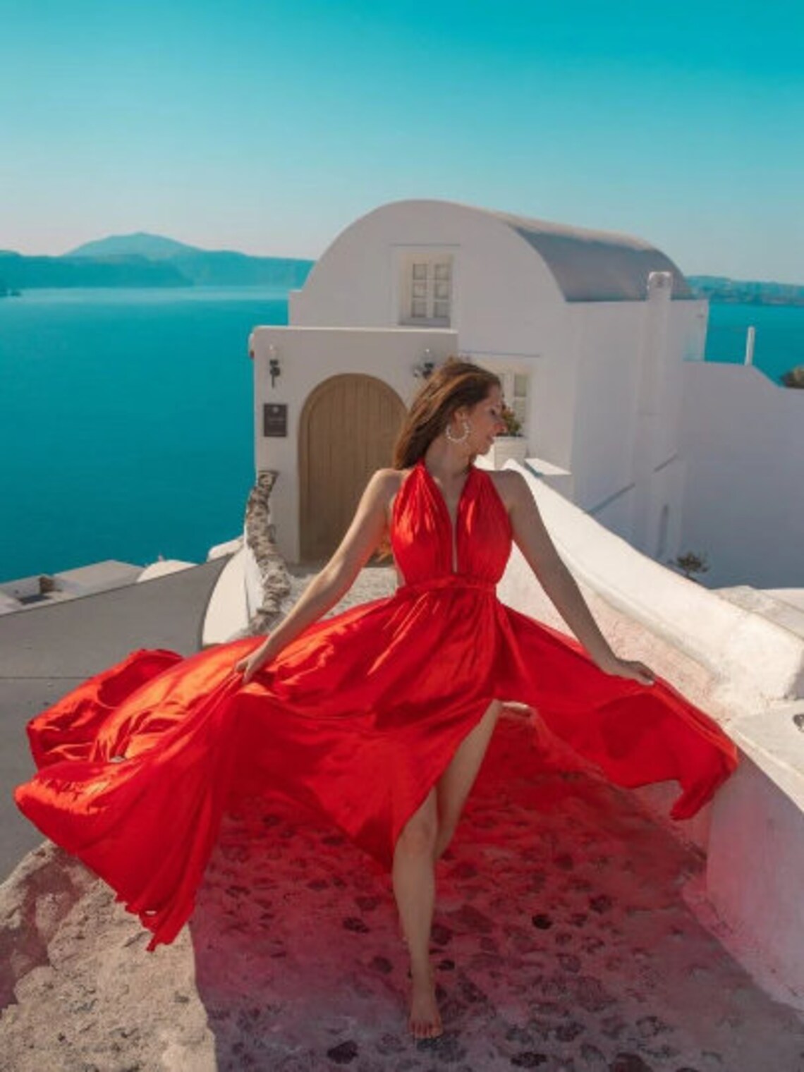 Long Flying Dress Flying Dress for Photoshoot Long Train - Etsy