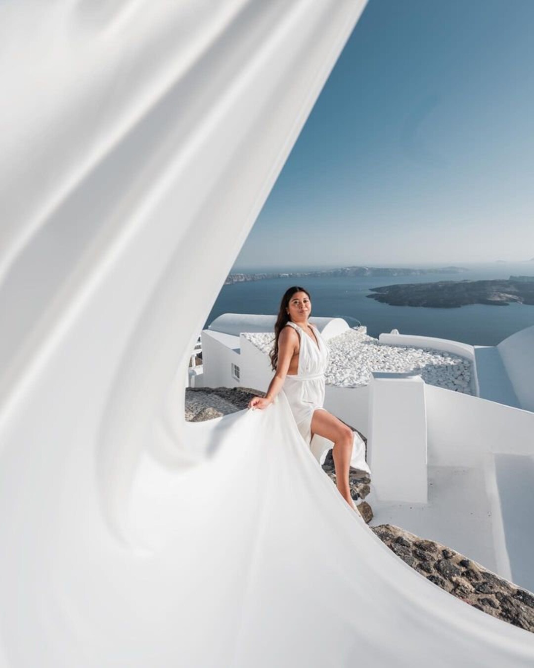 Alana Dress // Engagement Photo Shoot, White Satin Wedding Gown With ...