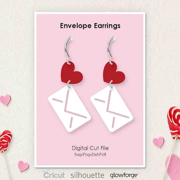 Envelope Earrings - Etsy