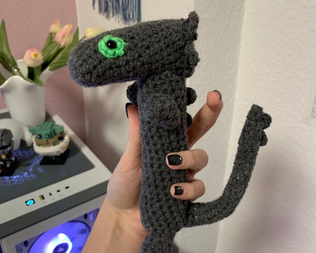 Dancing Toothless Crochet Plushie - Etsy