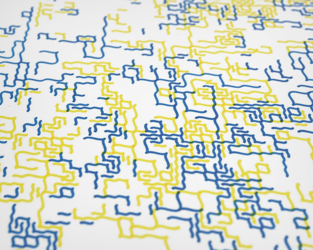 Poster Biarcs Generative Design - Etsy