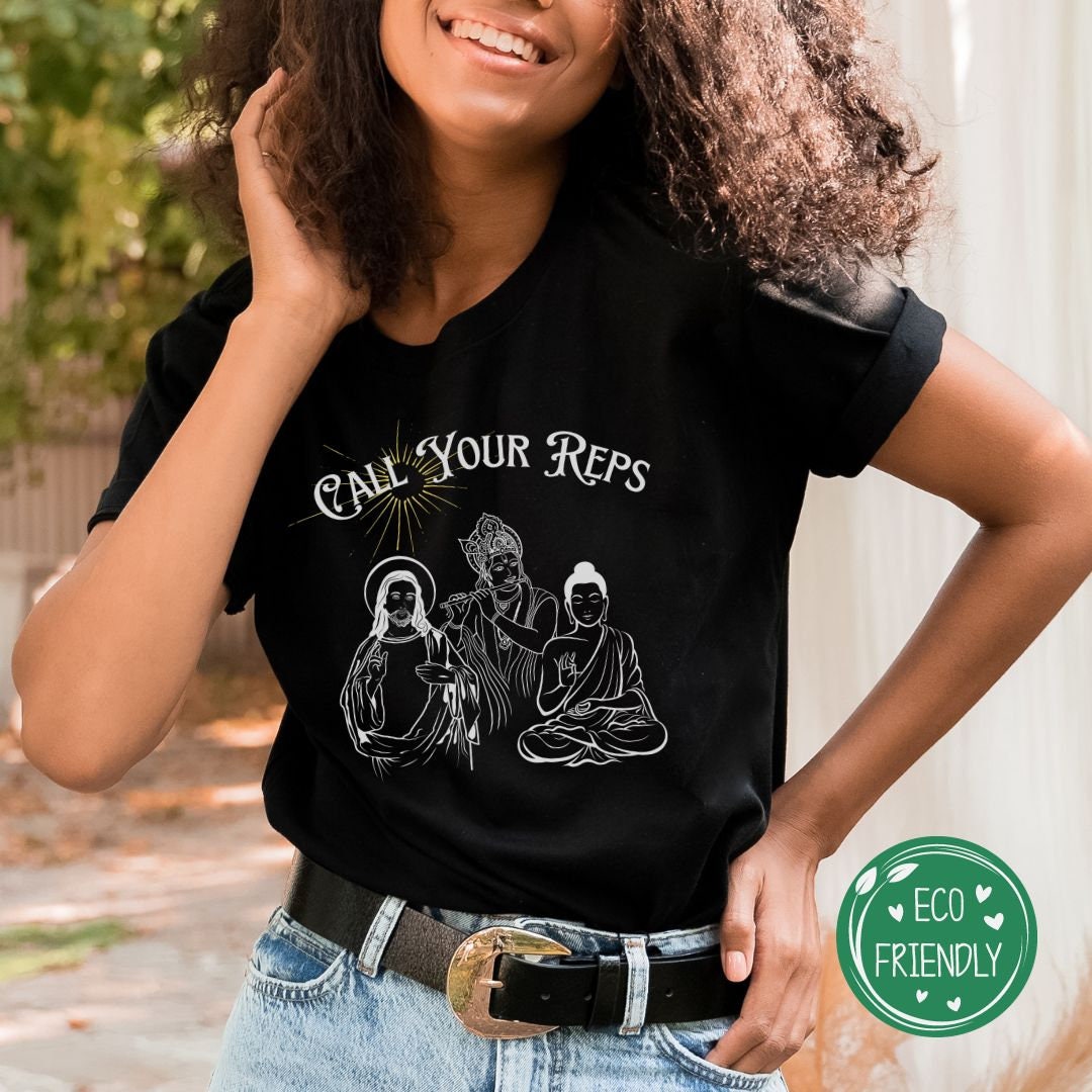 Jesus Buddha Krishna Spiritual Activism Crewneck, Mystic Spirituality ...