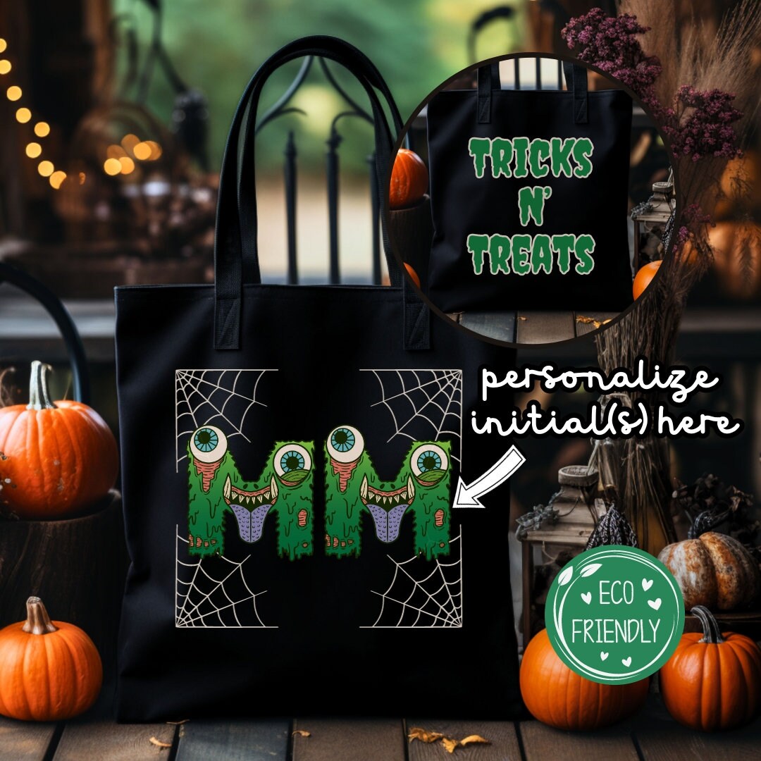 Custom Halloween Trick-or-treat, Personalized Trick-or-treat Bag ...