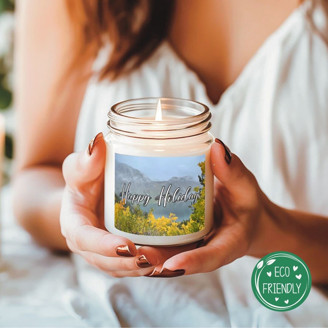 Nature Aesthetic Soy Candles, Real Nature Photography Candles, Hiking ...