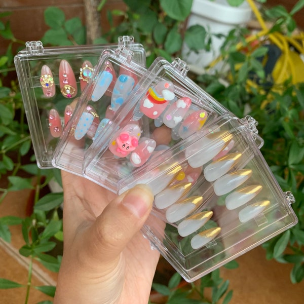 Press on Nail Boxes - Etsy