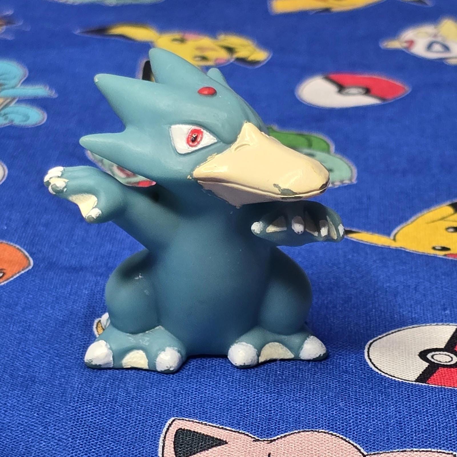 Pokemon Golduck Figure Finger Puppet 1997 Nintendo Bandai Vintage PVC ...