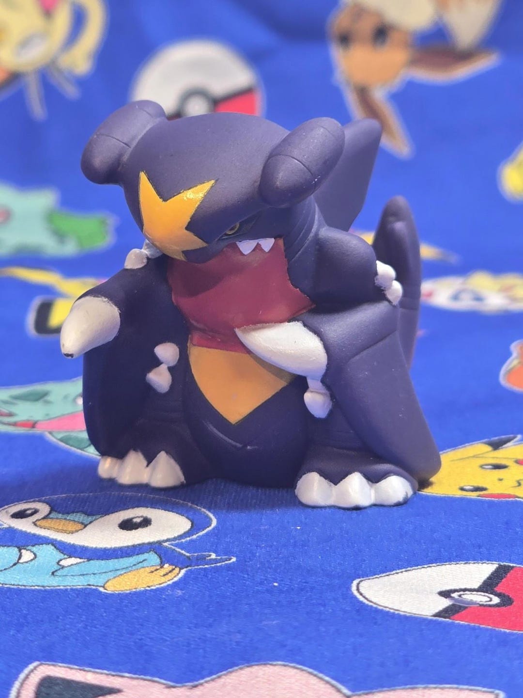 Pokemon Garchomp Figure Finger Puppet 2009 Nintendo Bandai PVC Japan ...