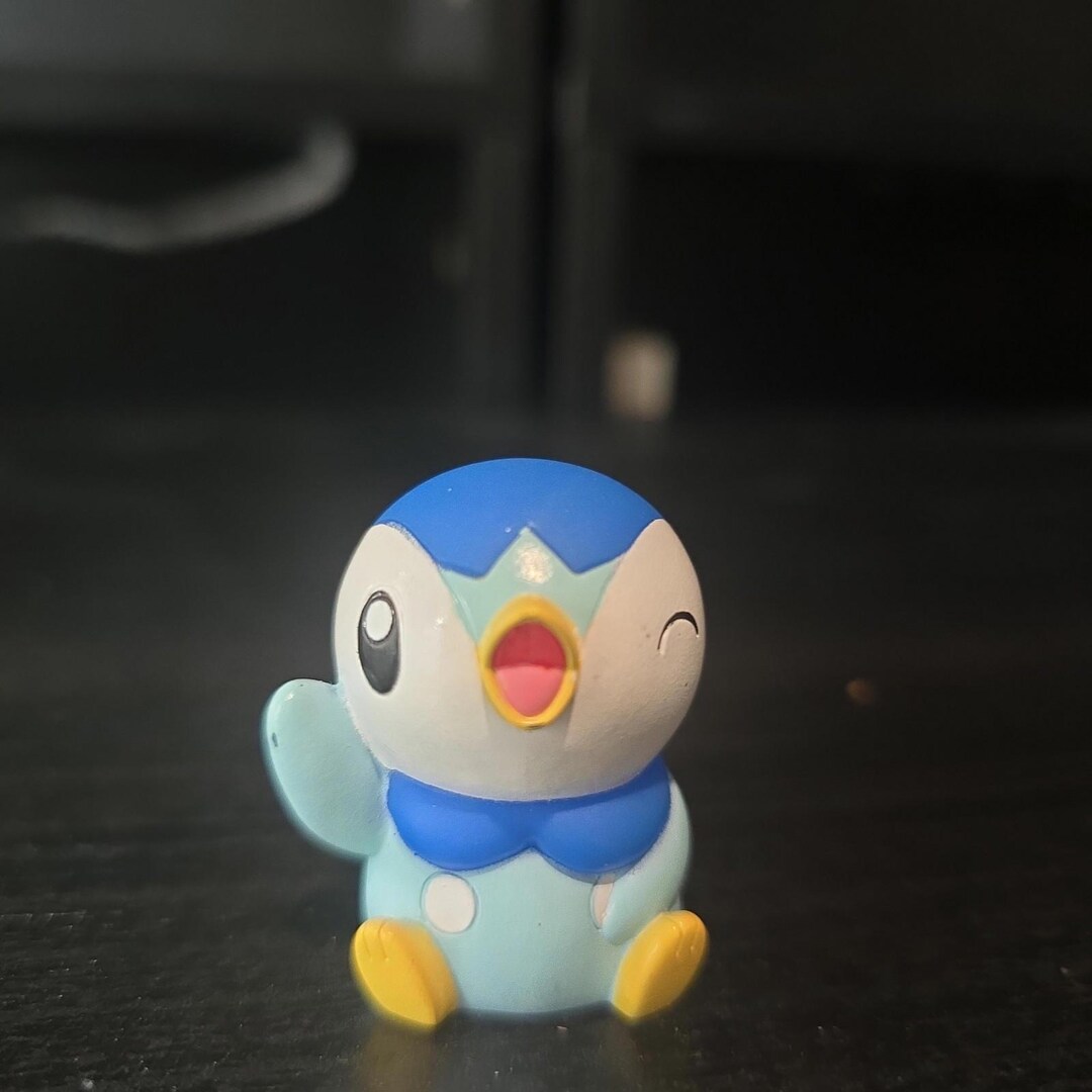 Pokemon Piplup Figure Finger Puppets 2007 Nintendo Bandai PVC Japan USA ...