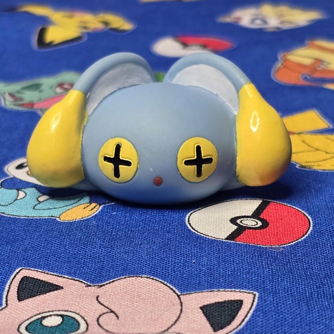 Pokemon Chinchou Figure Finger Puppet 2001 Bandai Nintendo PVC Vintage ...