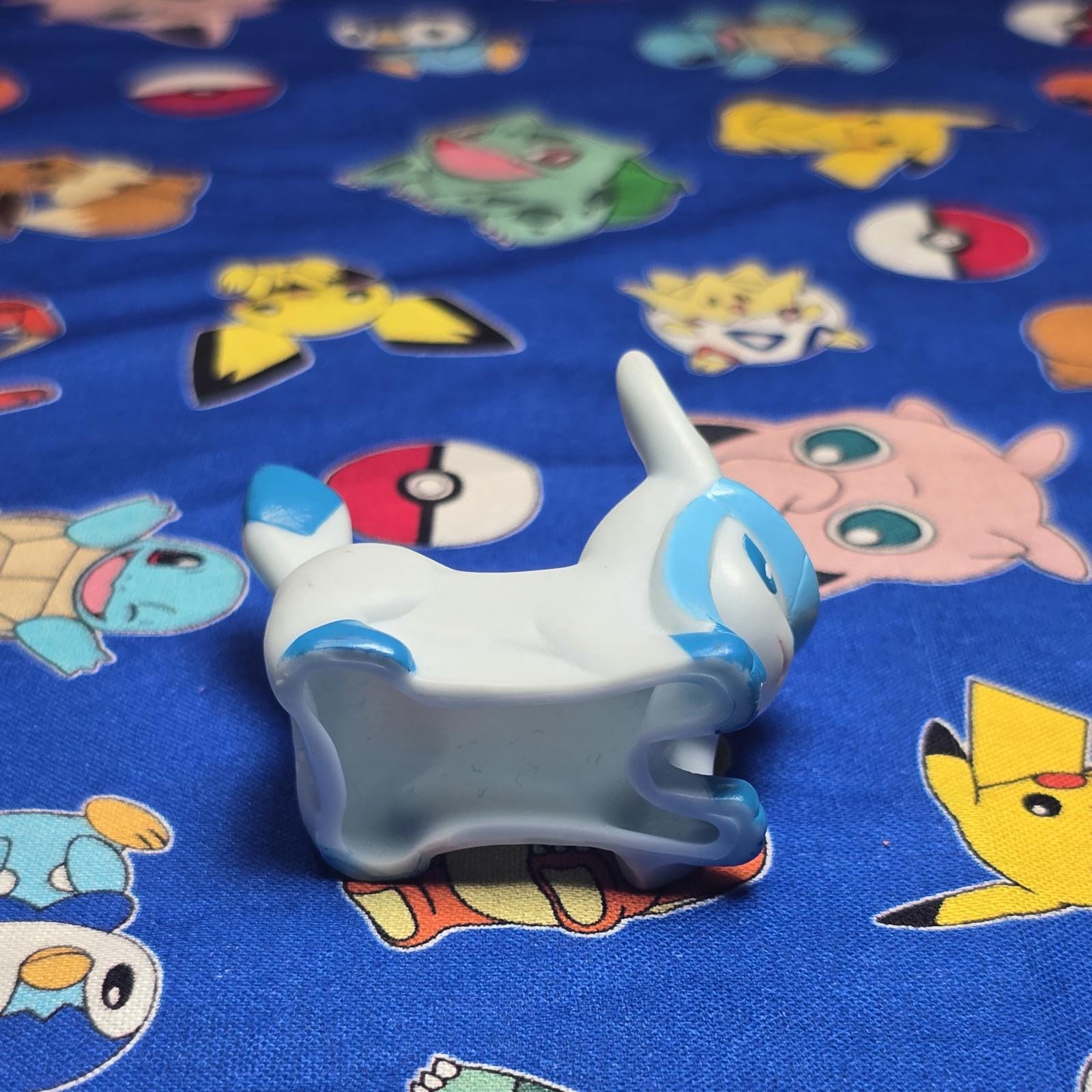 Pokemon Glaceon Figure Finger Puppet 2007 Nintendo Bandai PVC Japan USA ...