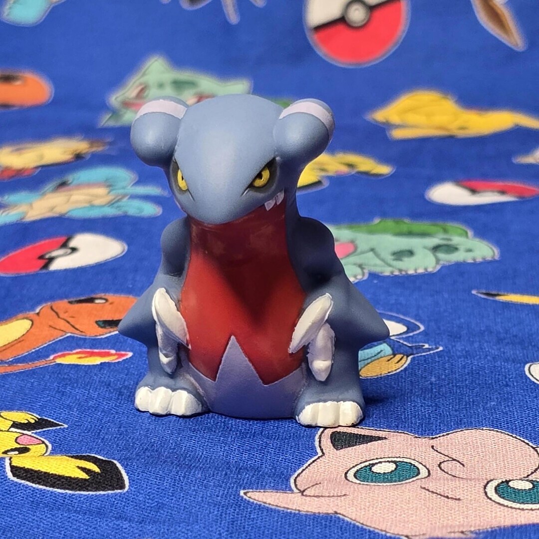 Pokemon Gabite Figure Finger Puppet 2007 Nintendo Bandai PVC Japan USA ...