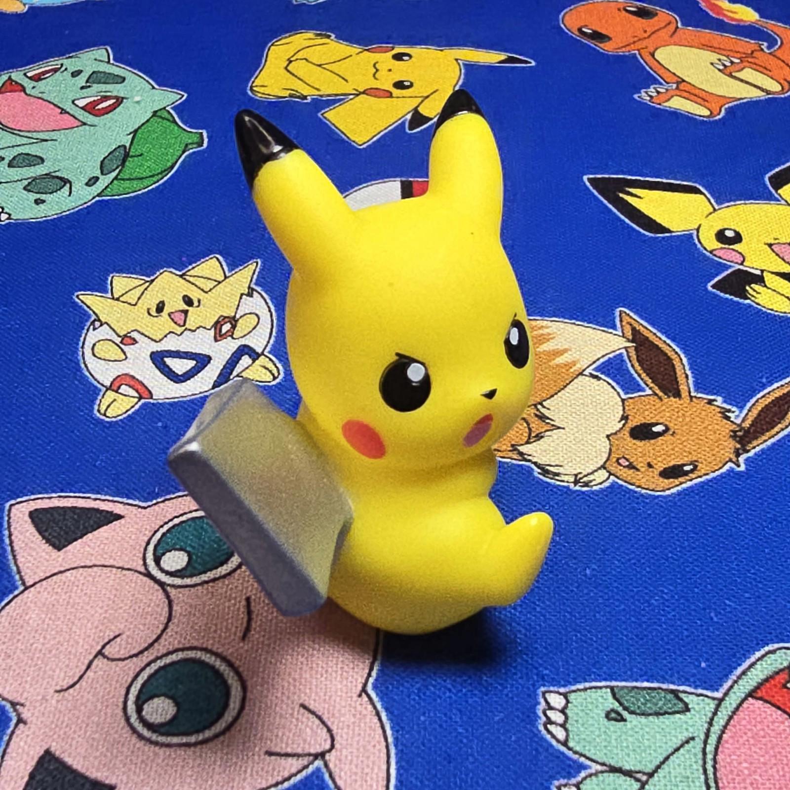 Pokemon Pikachu Figure Finger Puppet 2013 Nintendo Bandai PVC Japan USA ...