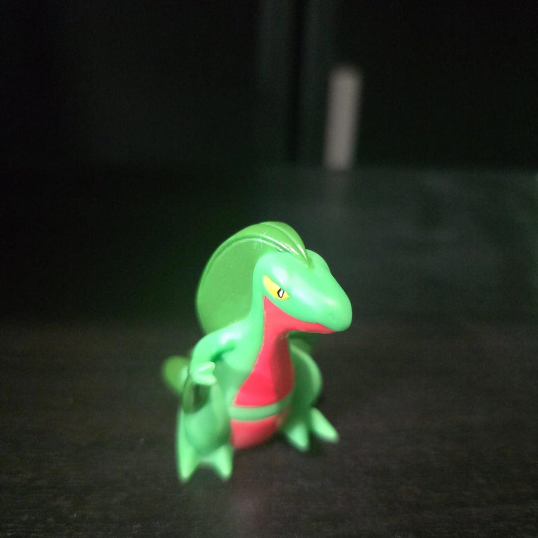 Pokemon Grovyle Figure Finger Puppet 2003 Nintendo Bandai PVC Vintage ...