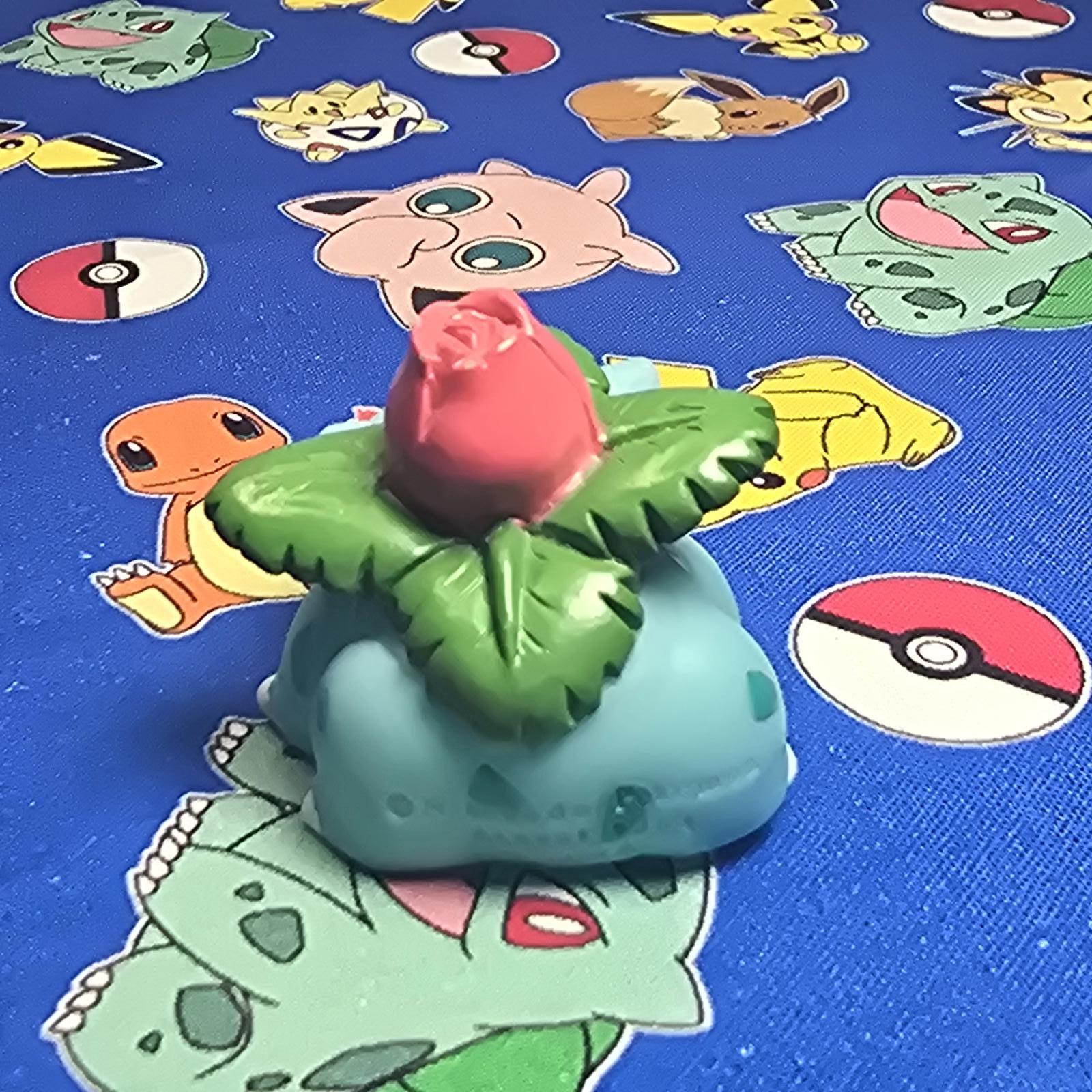 Pokemon Ivysaur Figure Finger Puppet 2004 Nintendo Bandai PVC Vintage ...