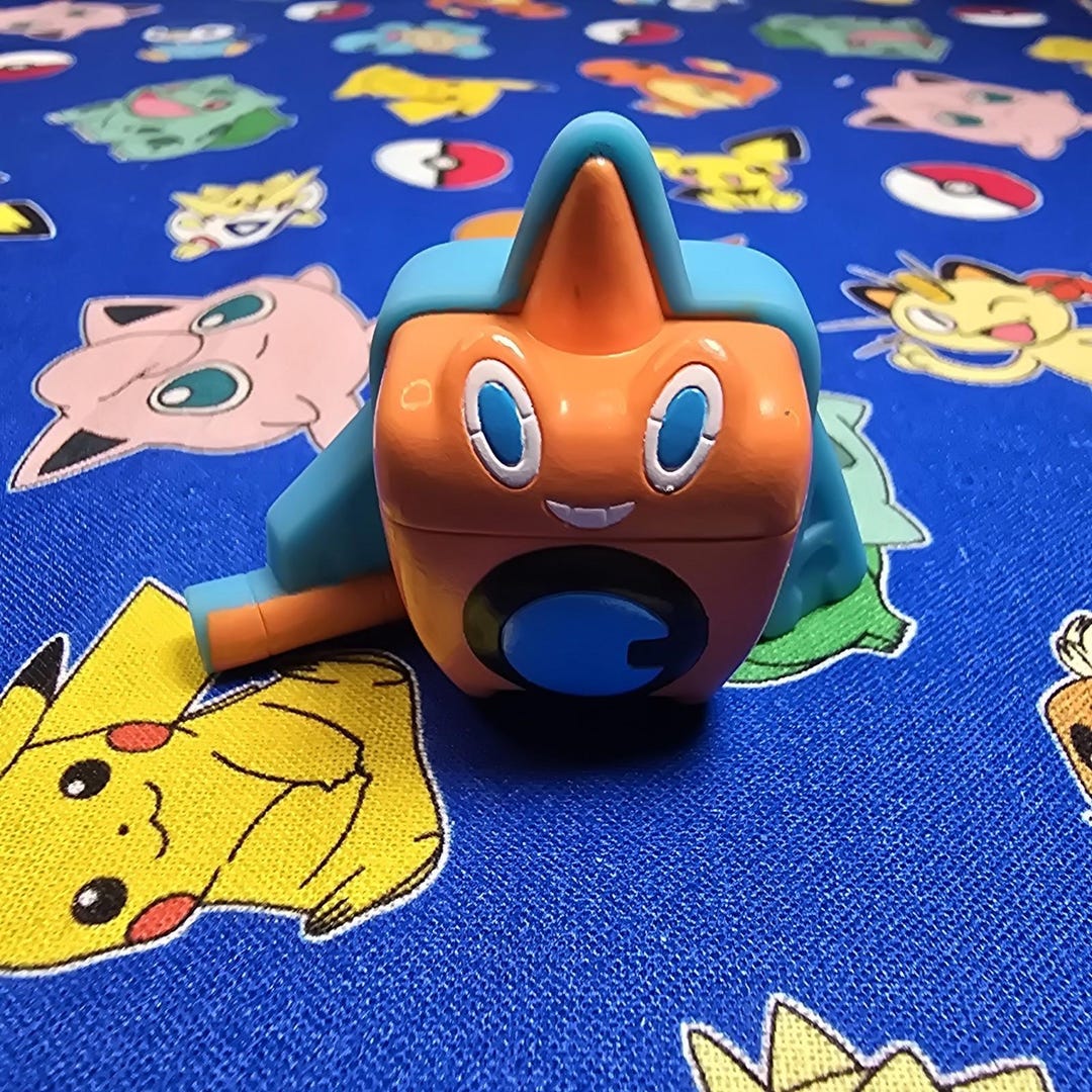 Pokemon Rotom Washer Figure Finger Puppet 2008 Nintendo Bandai Japan ...