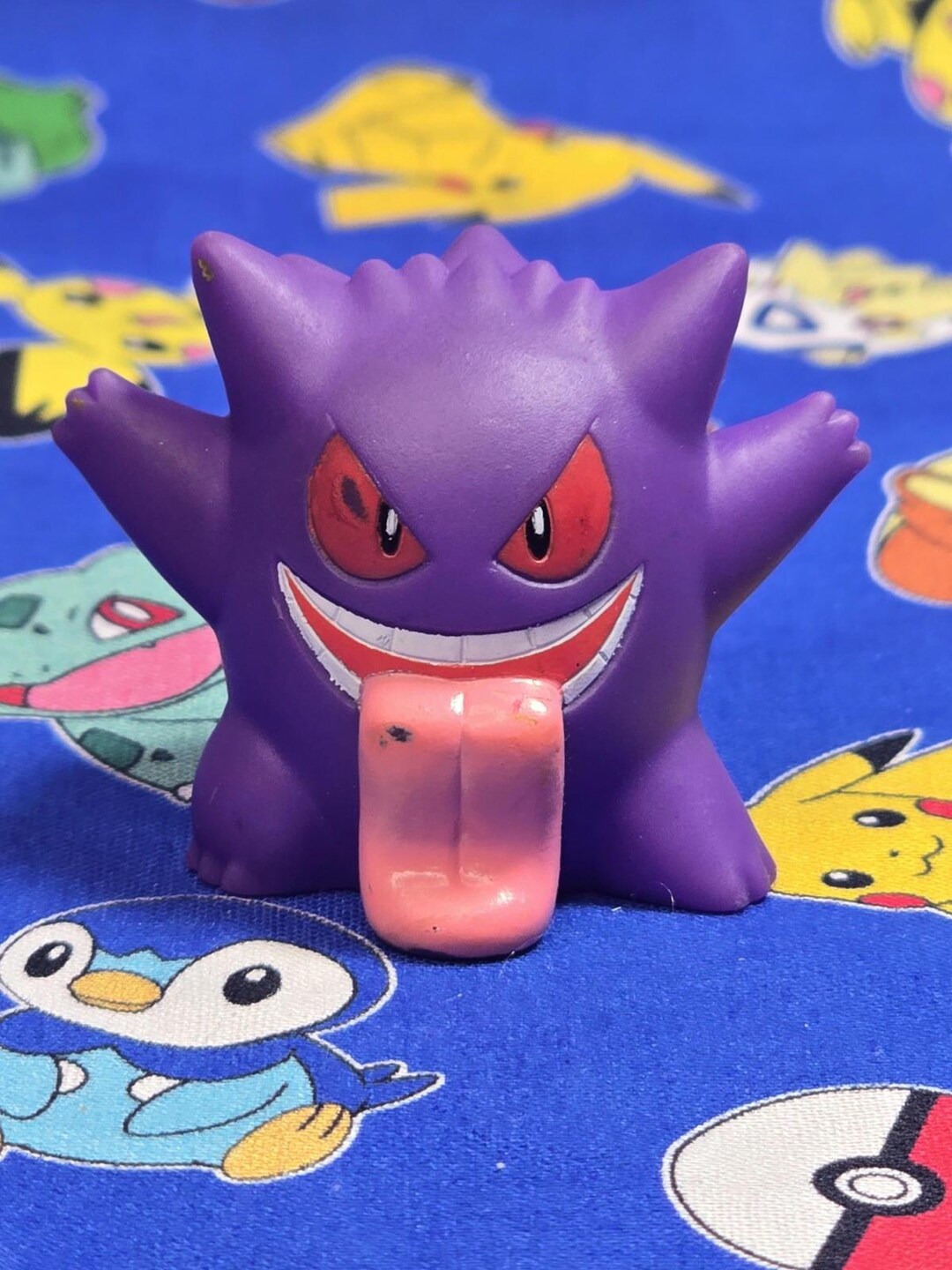 Pokemon Gengar Figure Finger Puppet 2009 Nintendo Bandai Japan USA ...