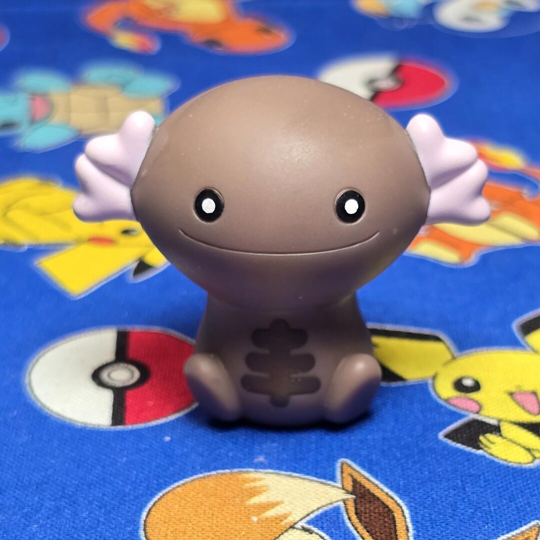 Pokemon Paldean Wooper Figure Finger Puppet 2023 Nintendo Bandai Japan ...