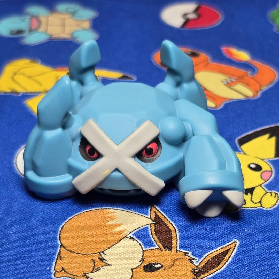 Pokemon Metagross Figure Finger Puppet 2023 Nintendo PVC Bandai Japan ...