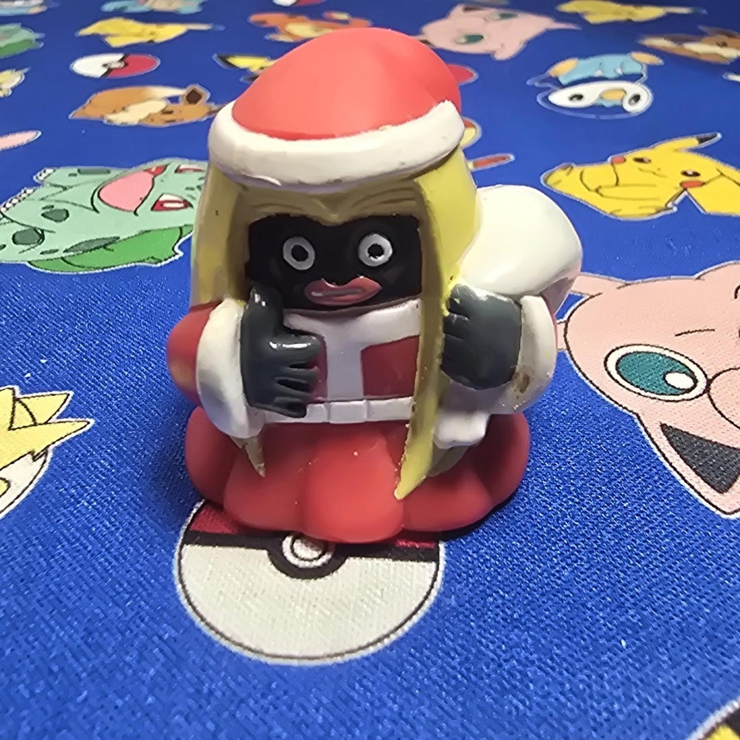 Pokemon Jynx Santa Figure Finger Puppet 1998 Nintendo Bandai Vintage ...