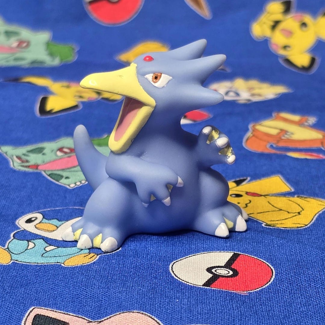 Pokemon Golduck Figure Finger Puppet 2006 Nintendo Bandai PVC Japan USA ...