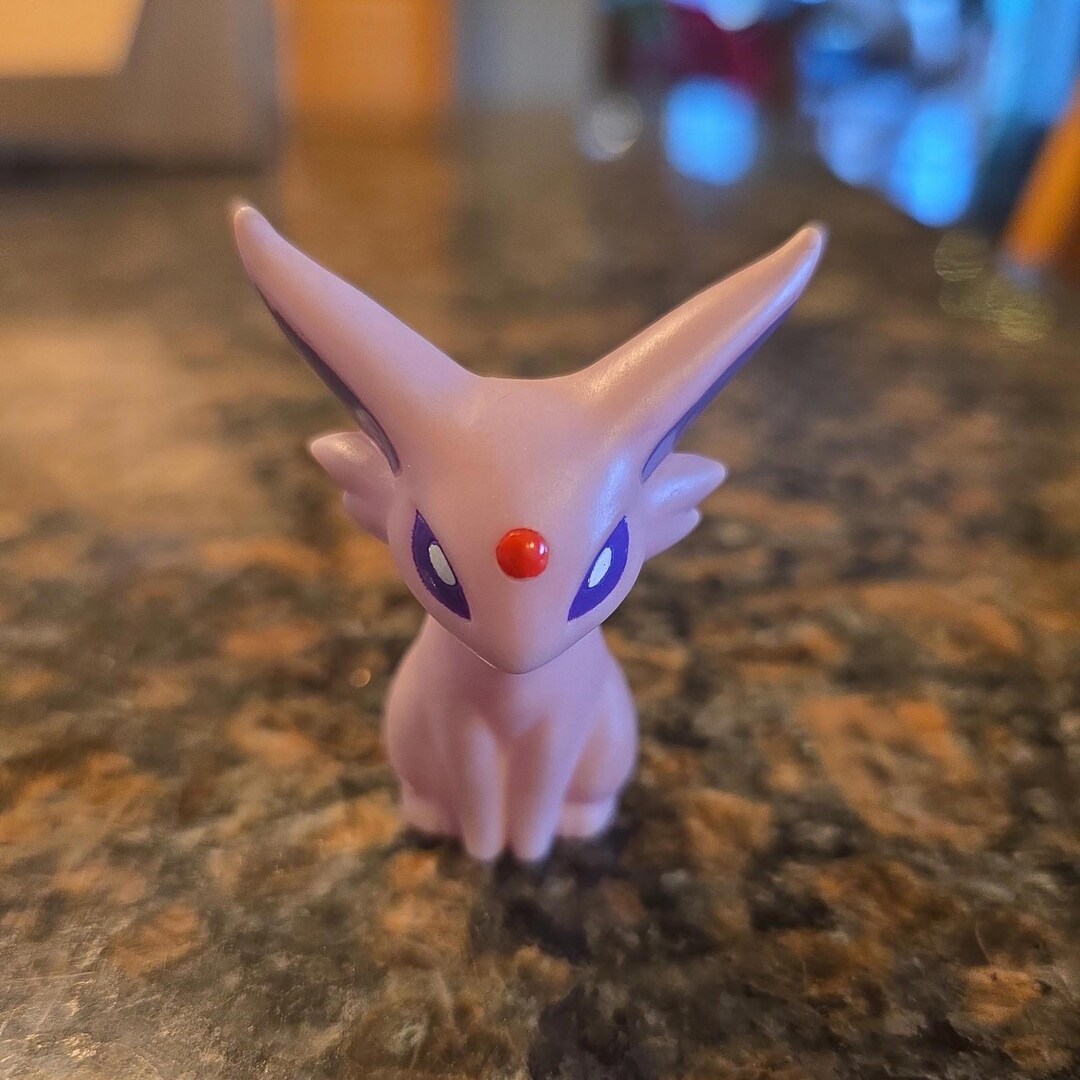 Pokemon Espeon Figure Finger Puppet 2000 Nintendo Bandai PVC Vintage ...