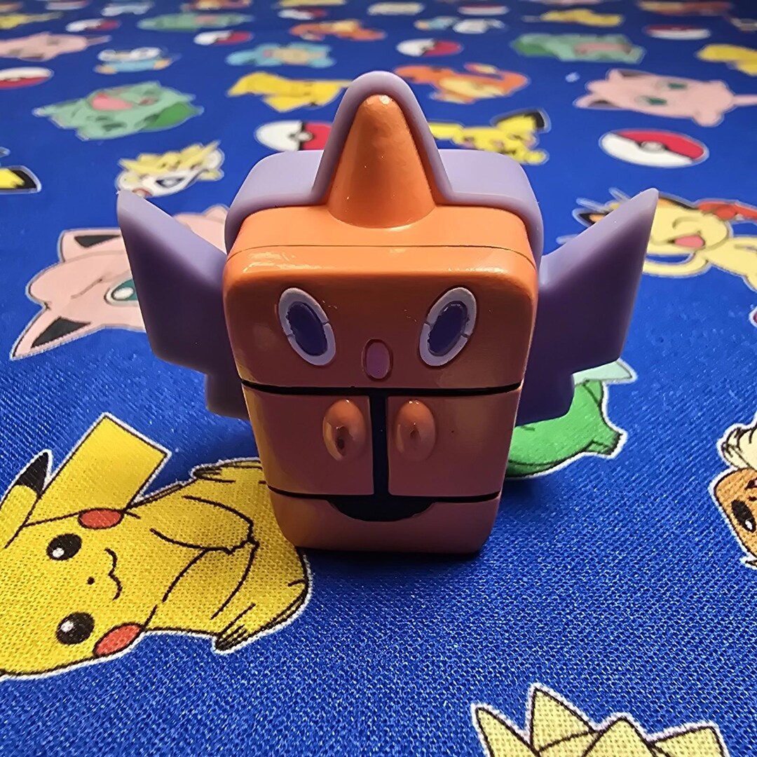 Pokemon Rotom Fridge Figure Finger Puppet 2008 Nintendo Bandai Japan ...