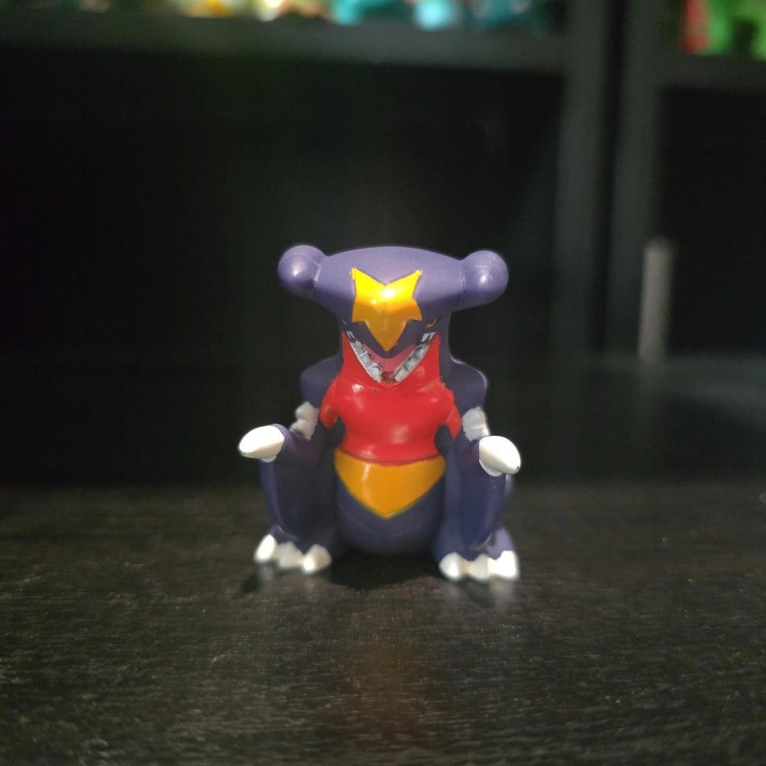 Pokemon Garchomp Figure Finger Puppet 2007 Nintendo Bandai PVC Japan ...