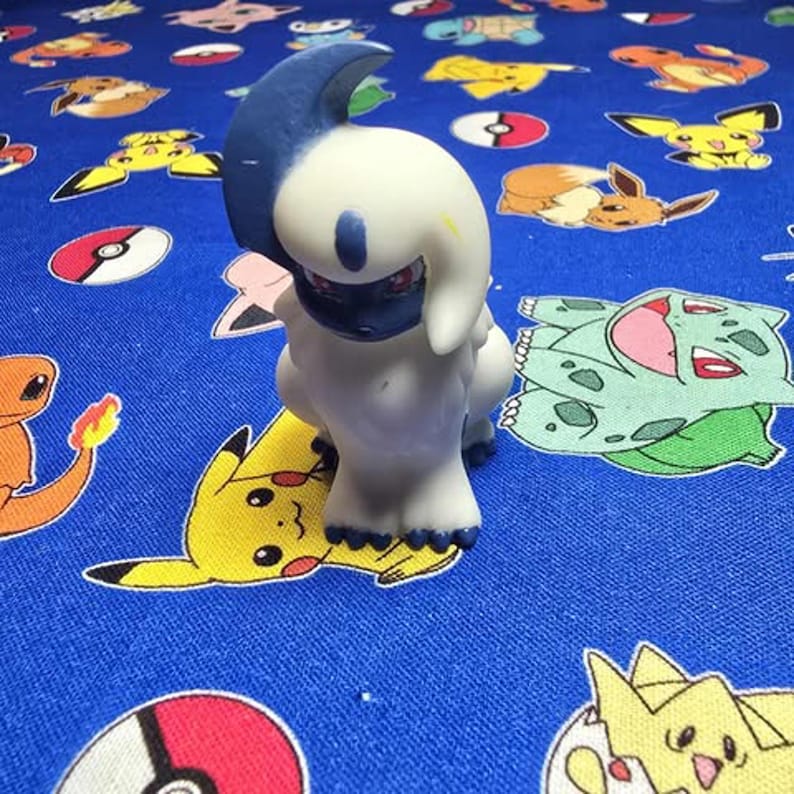 Pokemon Absol Figure Finger Puppet 2003 Nintendo Bandai Japan USA ...
