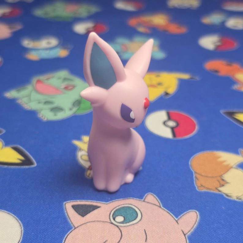 Pokemon Espeon Figure Finger Puppet 2022 Nintendo Bandai PVC Japan USA ...