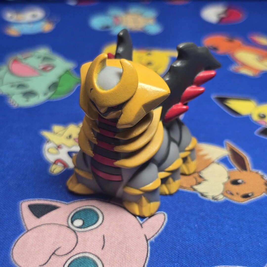 Pokemon Giratina Figure Finger Puppet 2006 Nintendo Bandai PVC Vintage ...