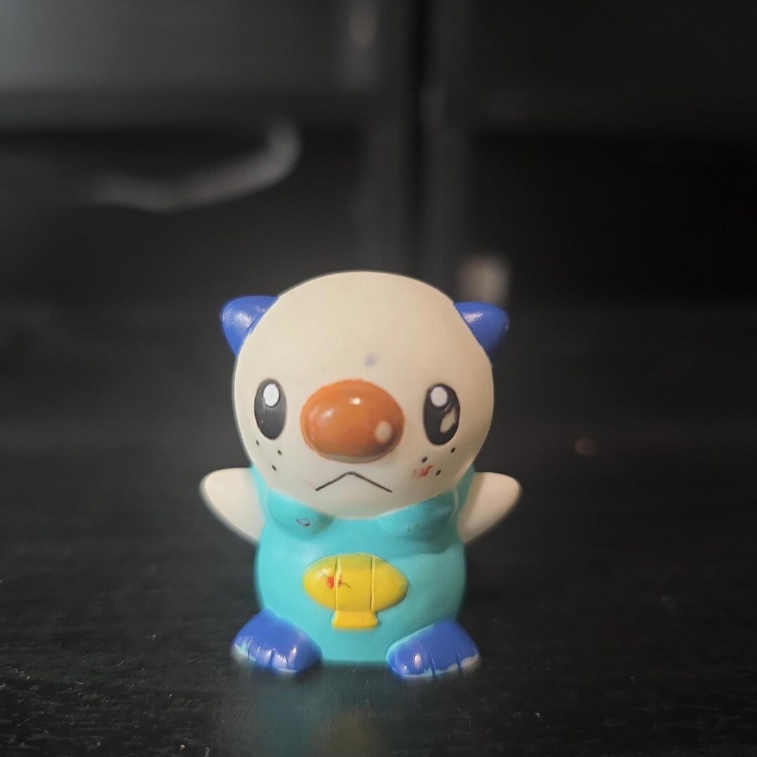 Pokemon Oshawott Figure Finger Puppet 2010 Nintendo Bandai PVC Japan ...