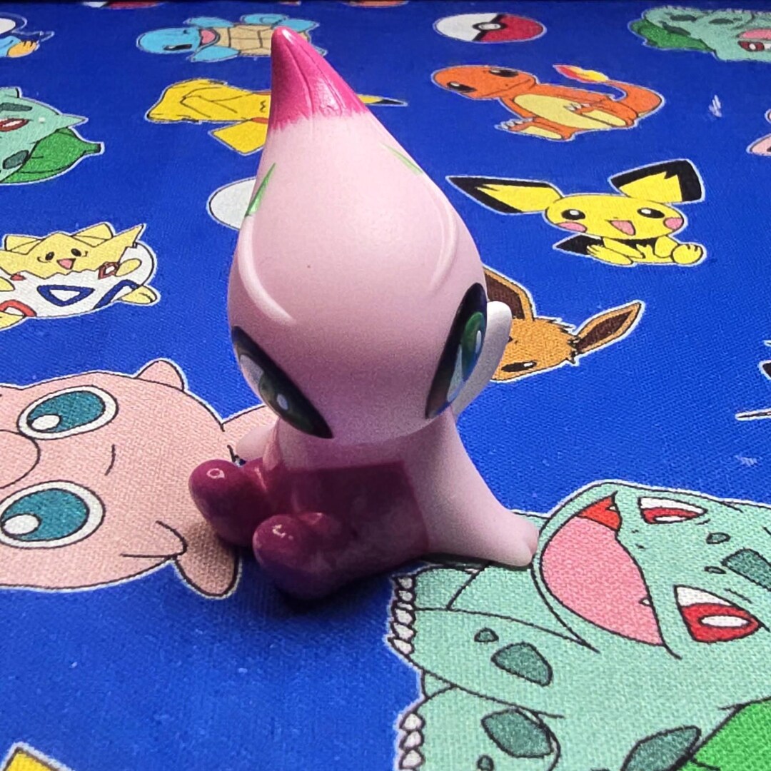 Pokemon Celebi Shiny Figure Finger Puppet 2020 Nintendo Bandai Japan ...