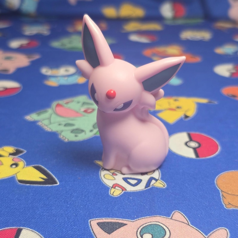 Pokemon Espeon Figure Finger Puppet 2022 Nintendo Bandai PVC Japan USA ...