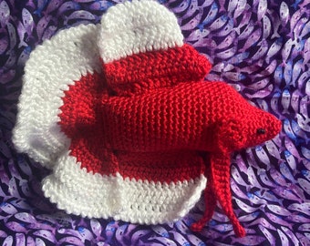 Betta Fish Crochet Amigurumi Pattern PDF - Etsy